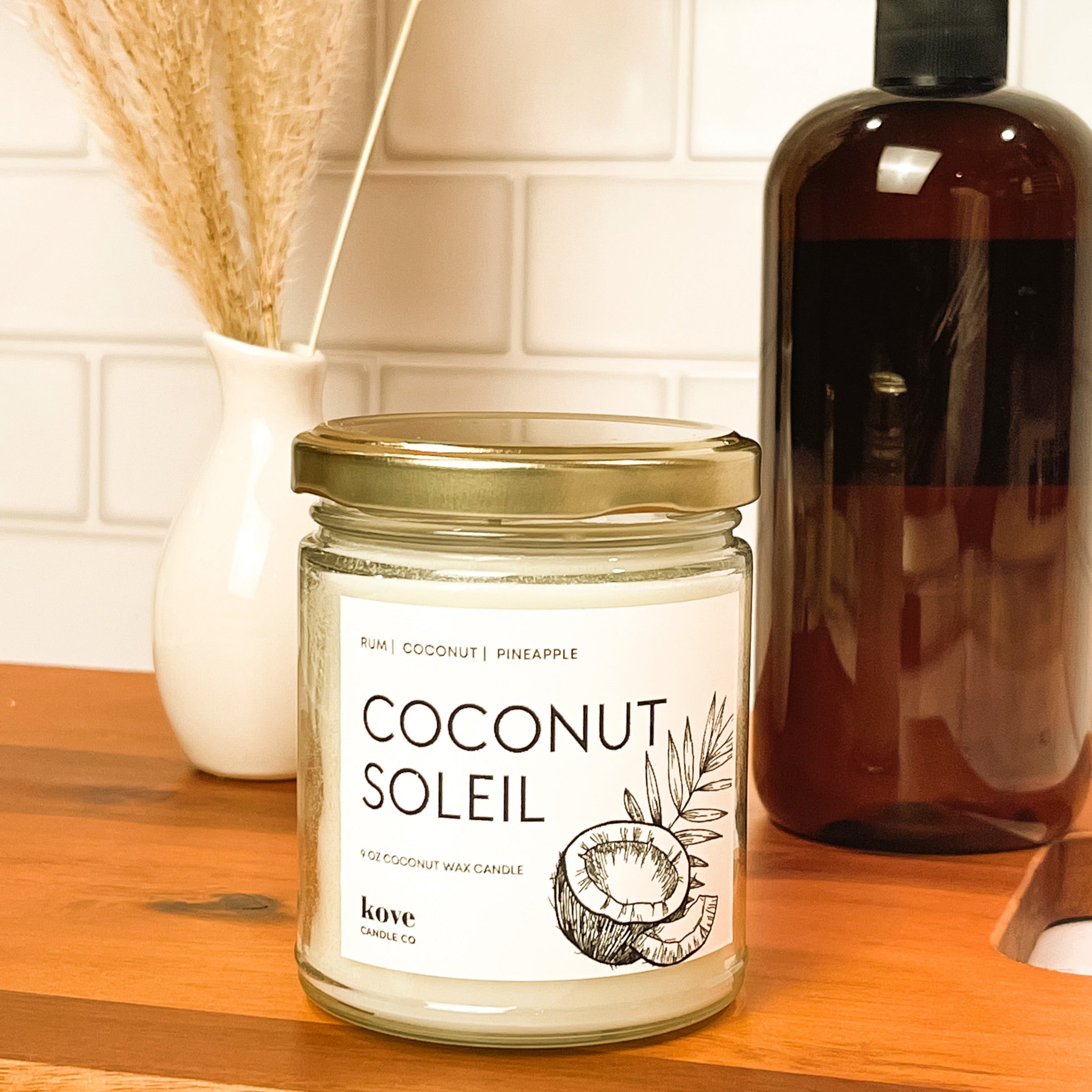 Coconut Soleil Candle – Kove Candle Co
